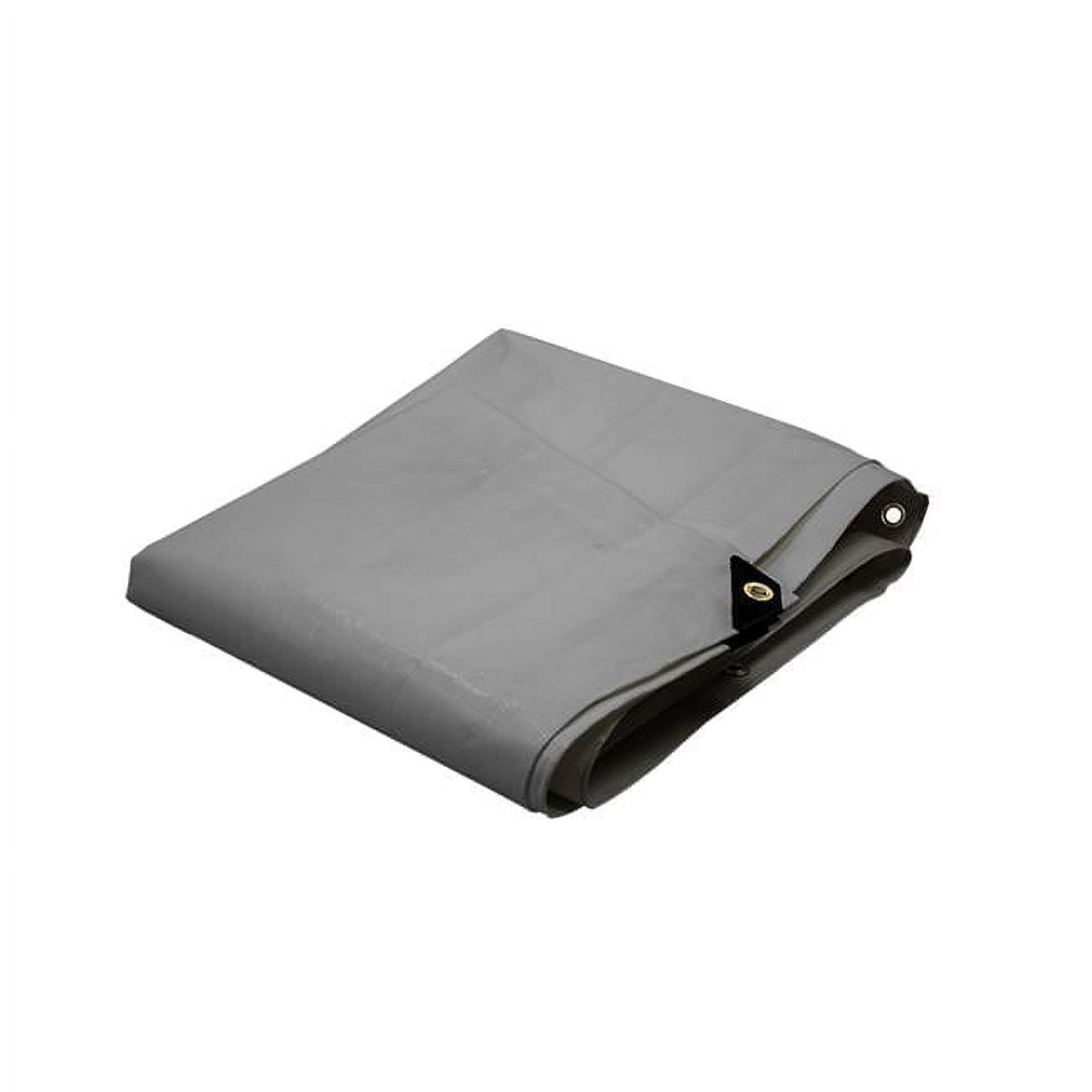 2W International S2020 20 x 20 ft. Rust Resistant Tarp, Silver ...