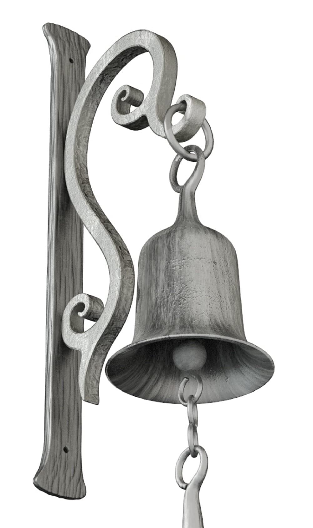 2WAYZ Wall Mounted Kitchen Dinner Bell, Cast Iron Design, Outdoor ...