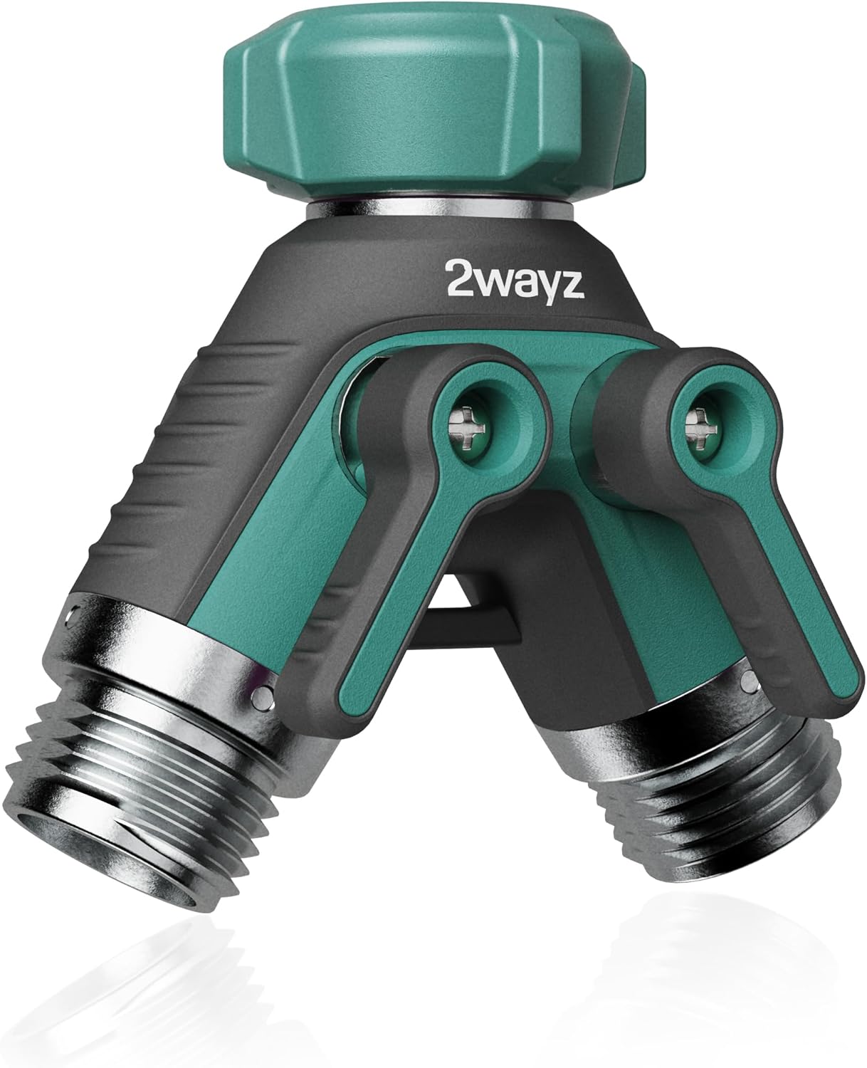 2WAYZ- Hose Splitter, 2 Way Heavy Duty, Garden Hose Splitter, Faucet ...