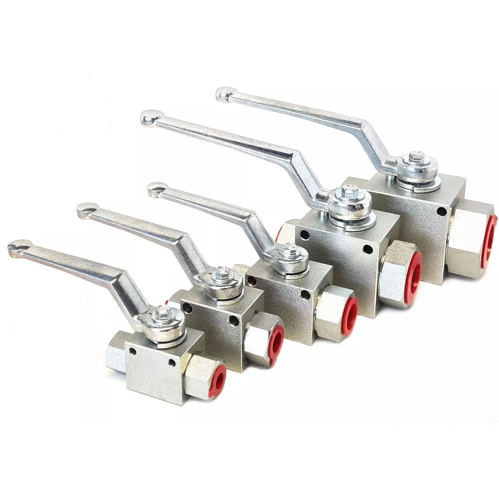 2Way Hydraulic Ball Valve High-Pressure Ball Valve W/ Orifice-1/4 To 3/ ...