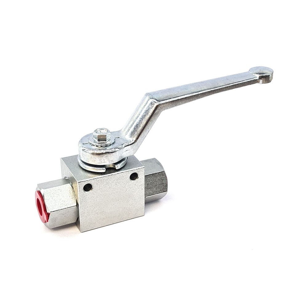 2Way Hydraulic Ball Valve High-Pressure Ball Valve w/ Orifice-1/4 to 3/ ...