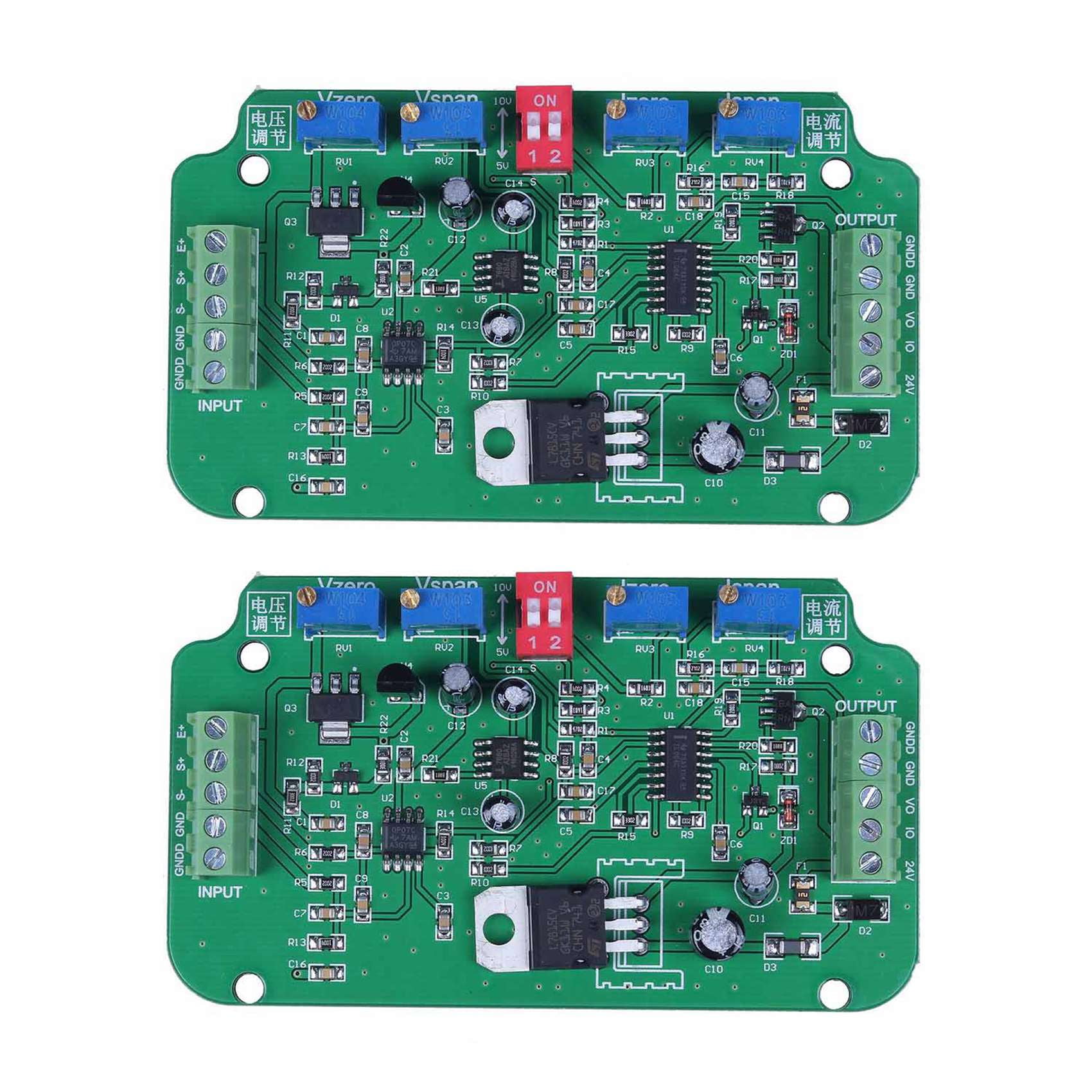 2X 0-10V Load Cell Sensor Amplifier Transmitter Weight Sensor - Walmart.com