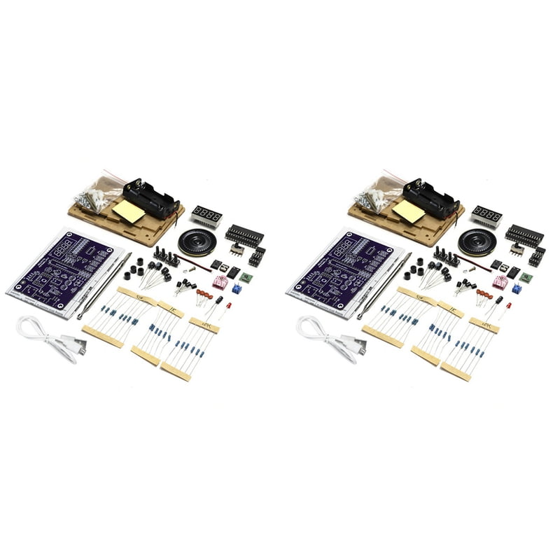 2X -017A RDA5807S Radio Receiver Module Kits FM Electronic DIY Circuits ...