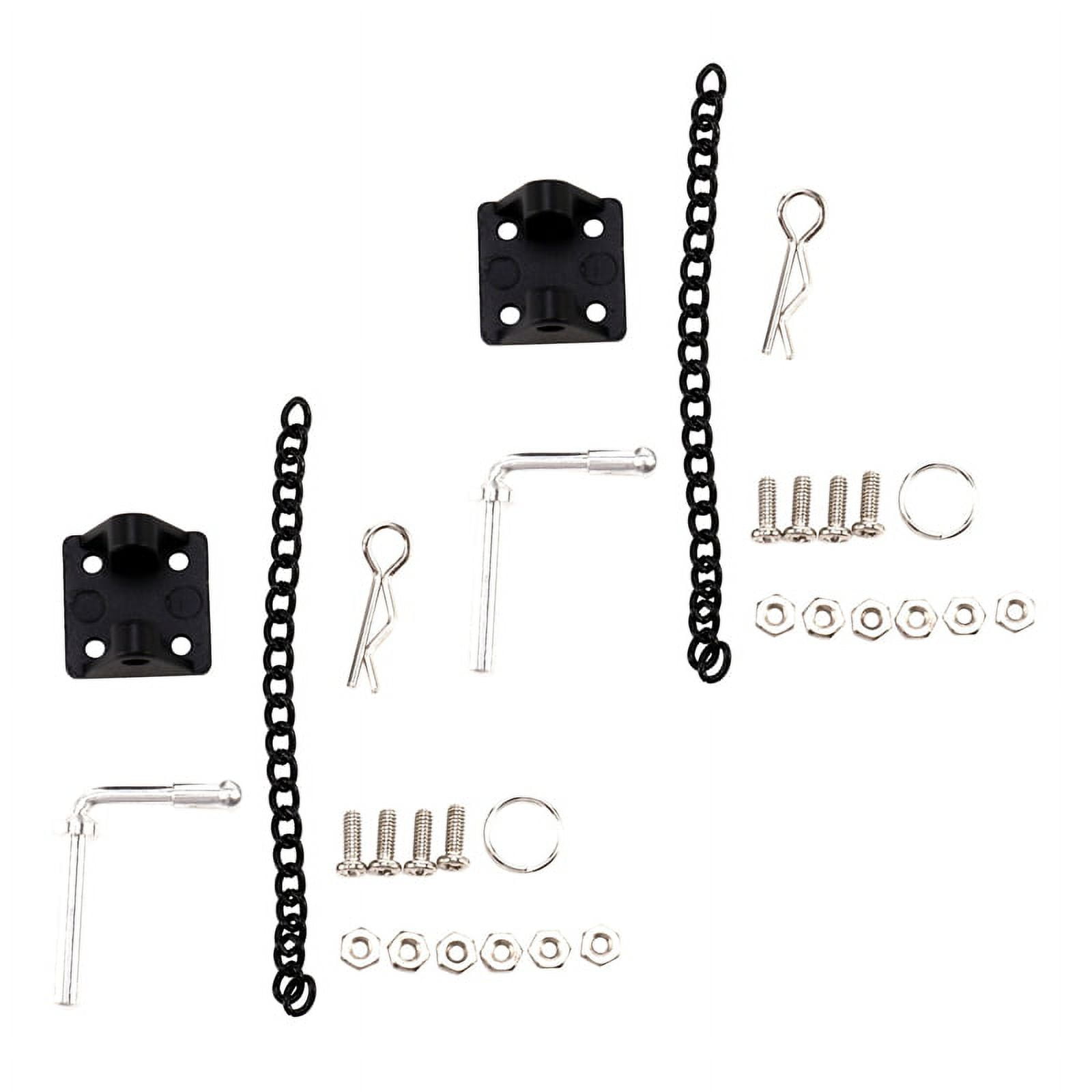 2X 1/10 Rc Rock Crawler Metal Tow Shackle Trailer Hook for Axial Scx10 ...