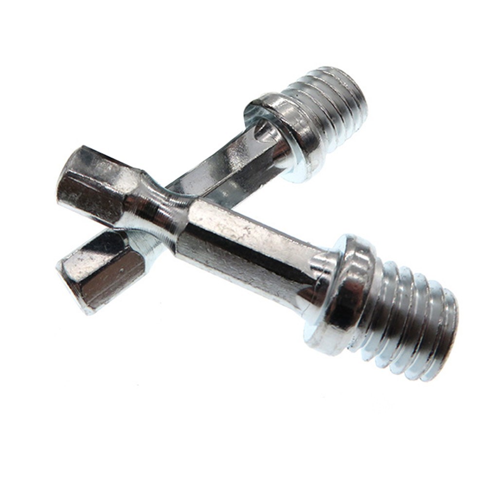 2X 1/4 Hexagon Connecting Rod Adapter Drill Chuck M14 Polishing-Disc ...