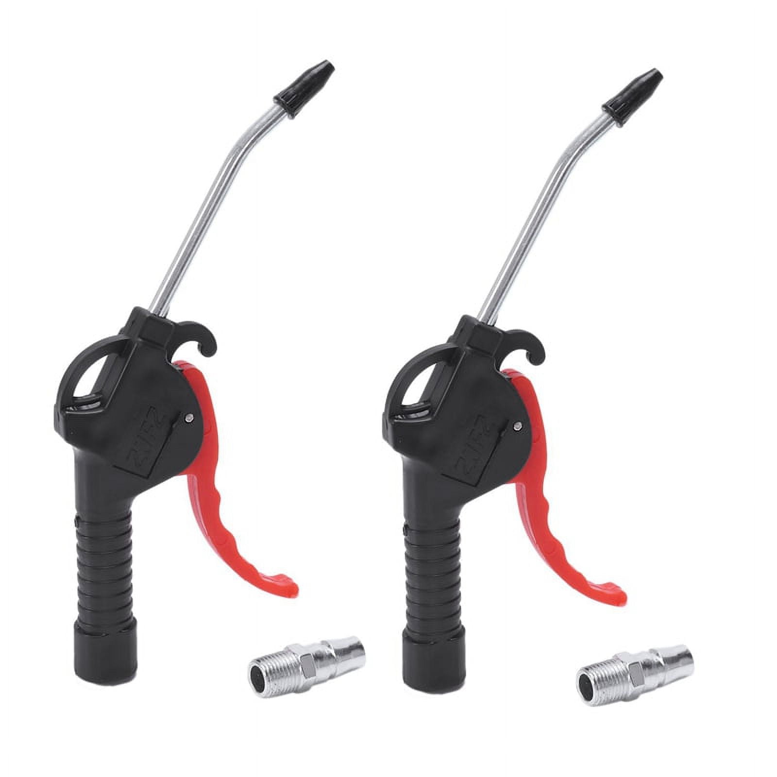 2X 1/4 High Pressure Metal Nozzle Air Blow Blower Cleaner Duster ...