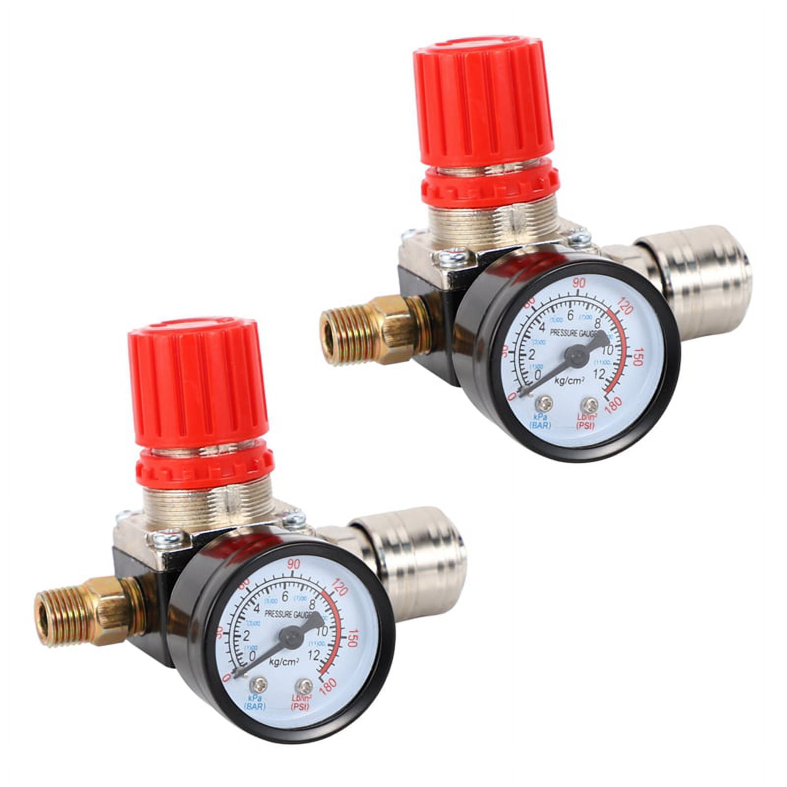 2X 1/4 Inch Pressure Reducer, EU Standard Pressure Regulator - Walmart.com