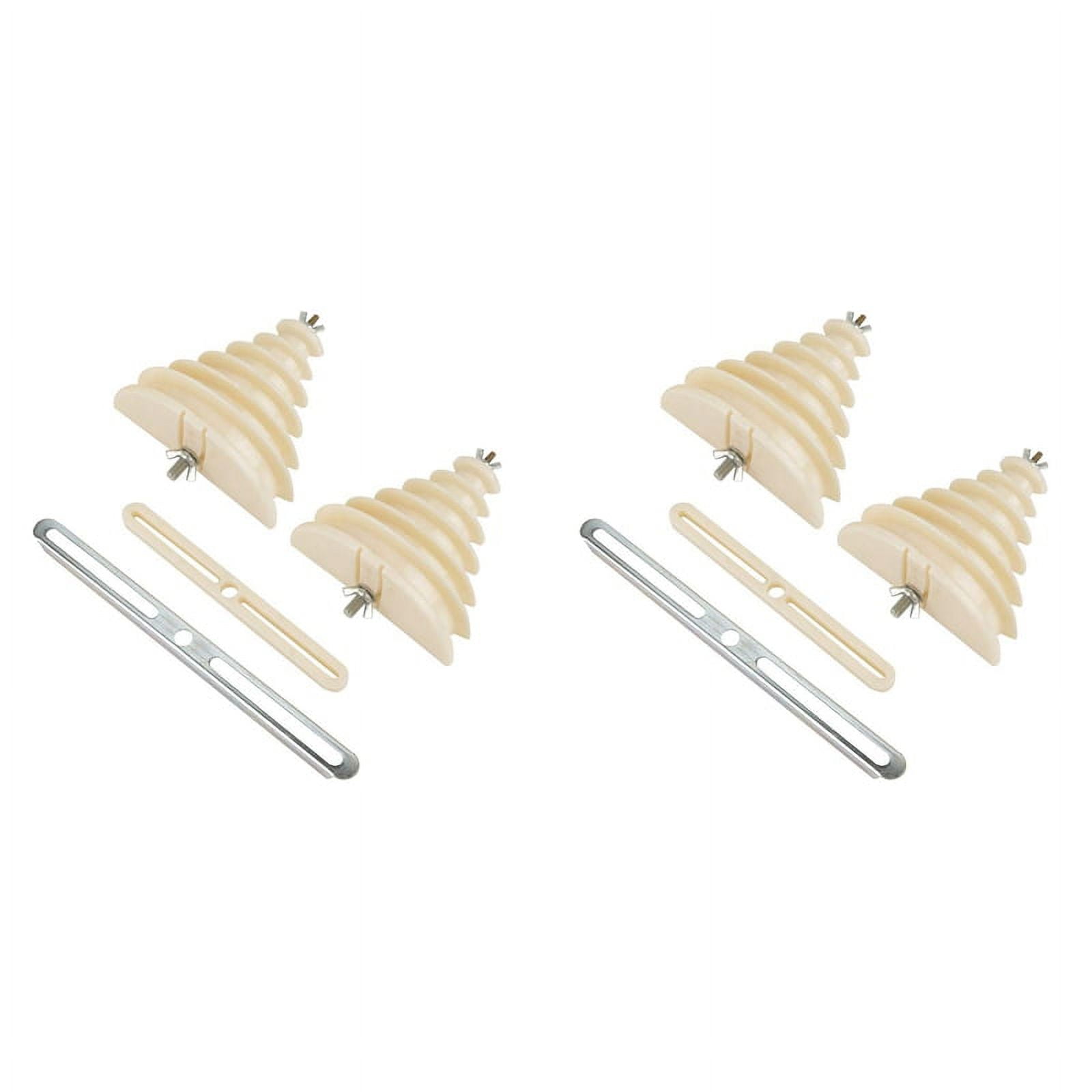 2X 1 Beige 7-Layer 6-Slot Motor Repair Tool Pagoda Motor Winding Mold ...