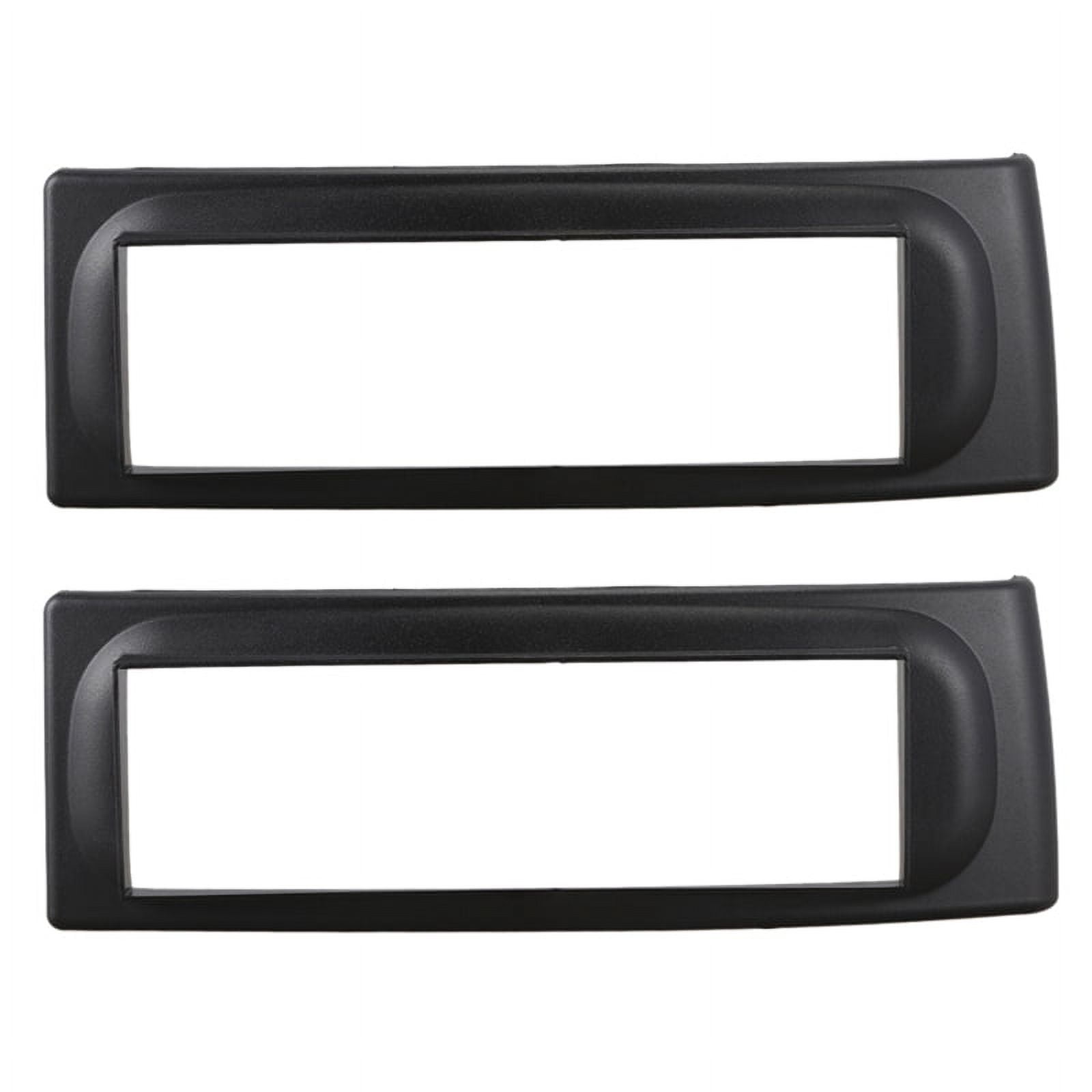 2X 1 Din Radio Fascia CD GPS DVD Stereo Panel Dash Mount Kit Frame for ...