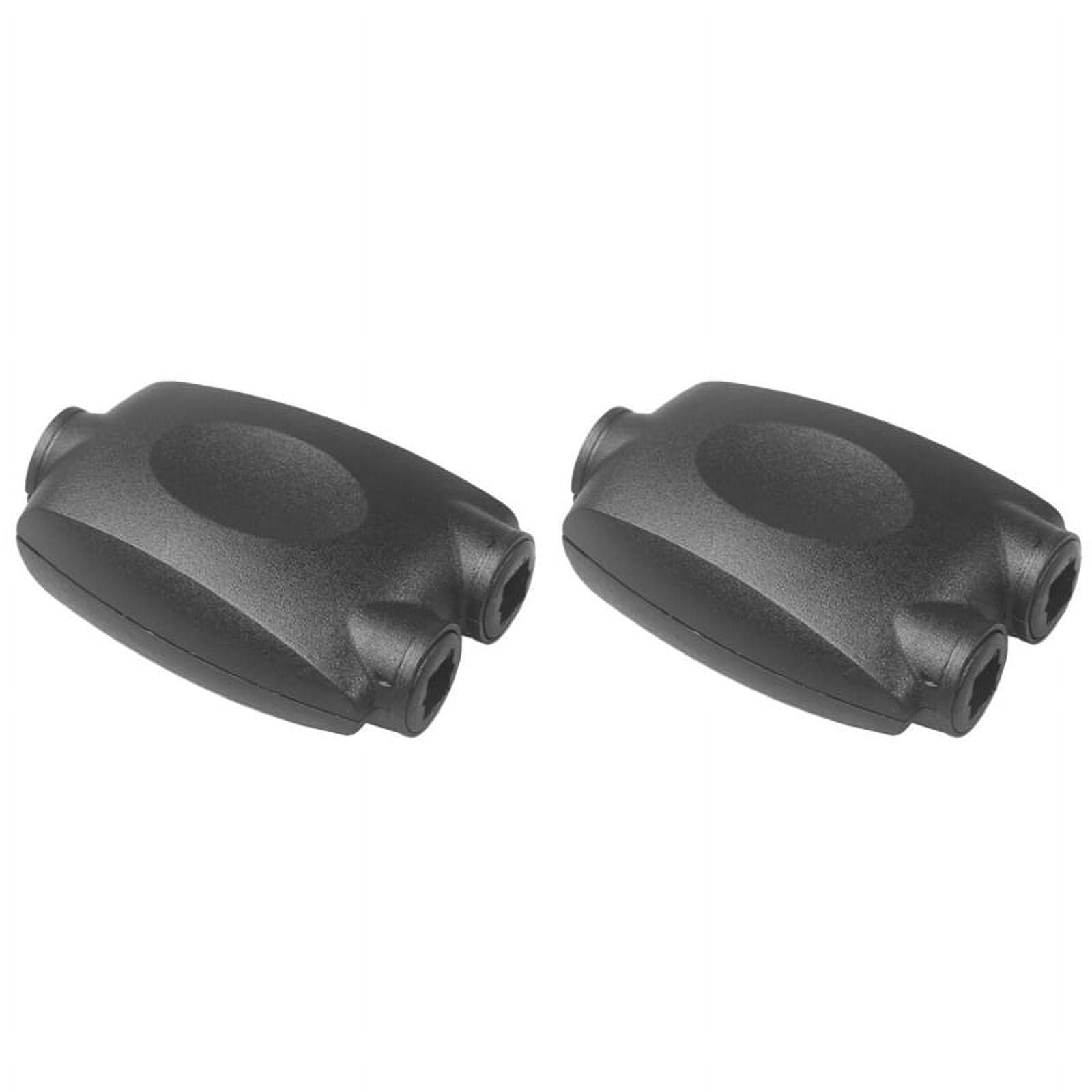 2X 1 to 2 Way Digital Toslink Optical Audio Splitter Adapter Fiber ...
