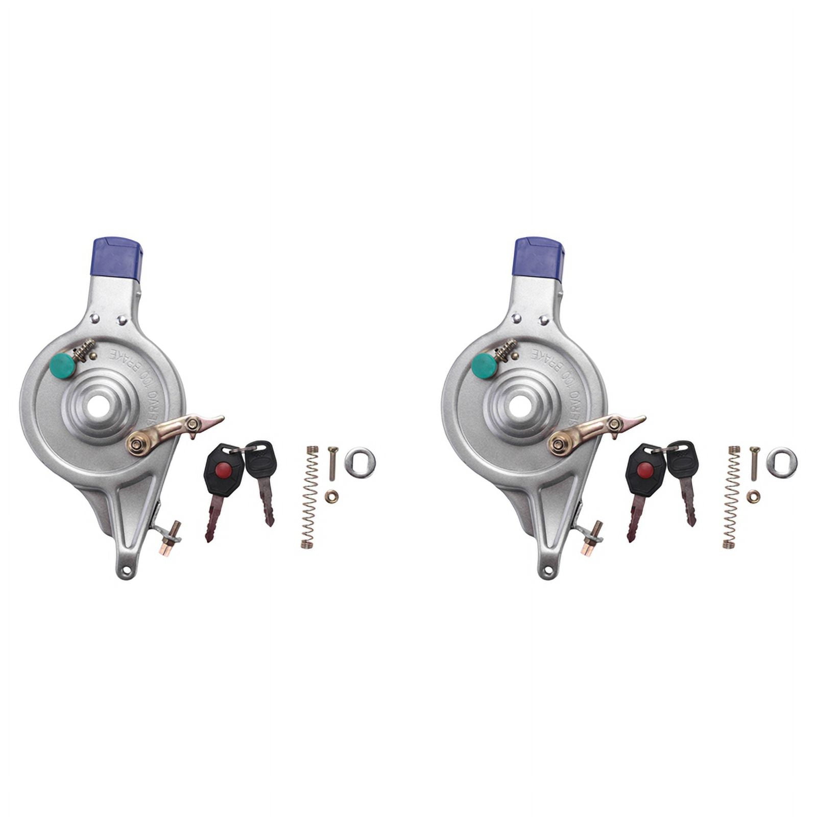 2X 100 Type Electric Bike Rear Drum Brake E-Bike Rear Wheel Rise Brake ...