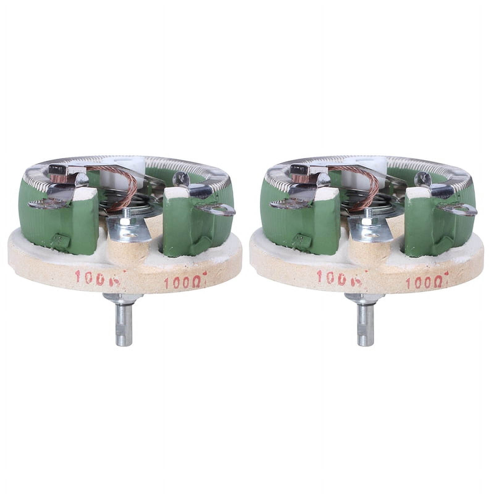 2X 100 Watt 100 Ohm Ceramic Disk Rheostat Variable Resistor - Walmart.com