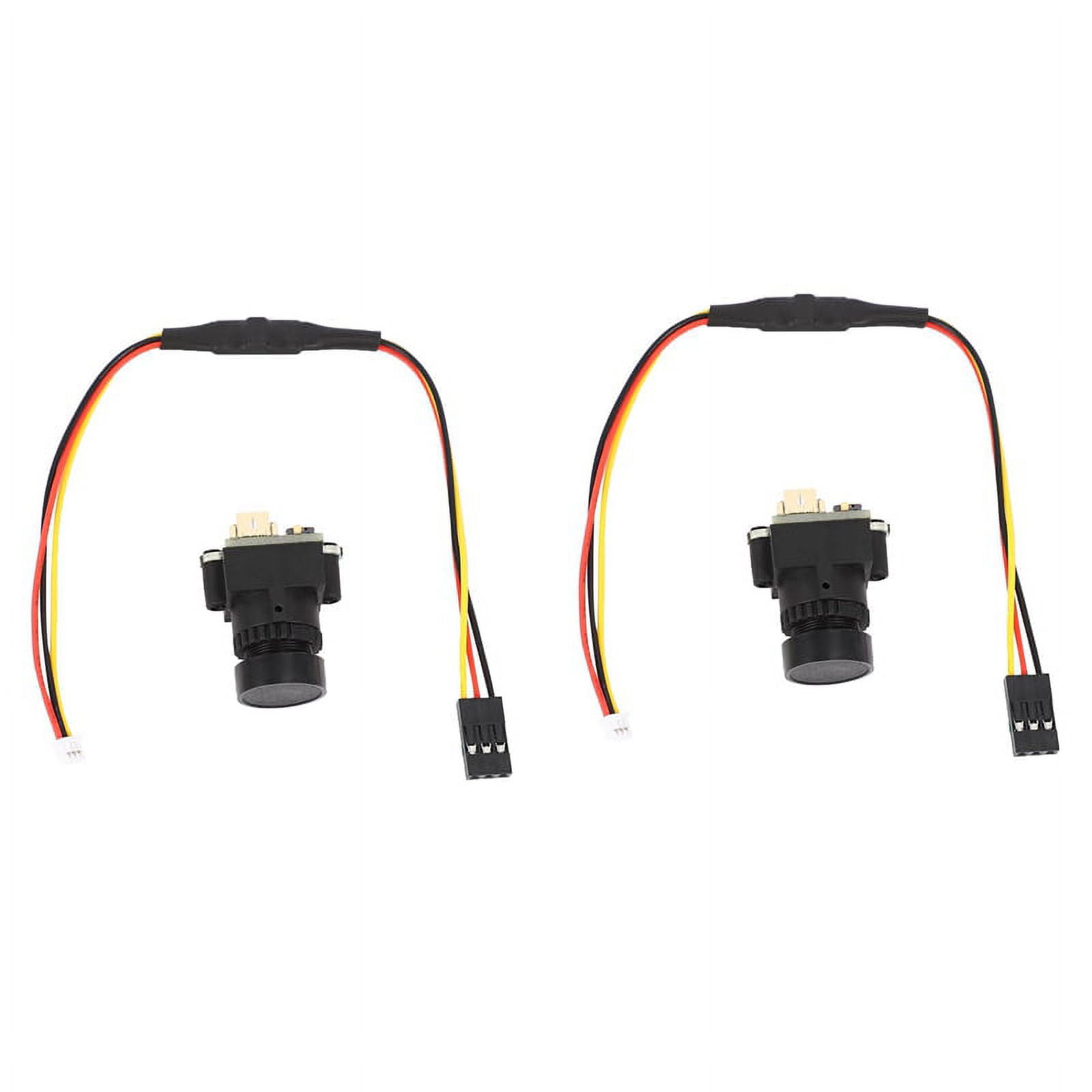 2X 1000TVL FPV Camera 2.8mm Wide Angle Lens CMOS NTSC PAL for QAV250 ...