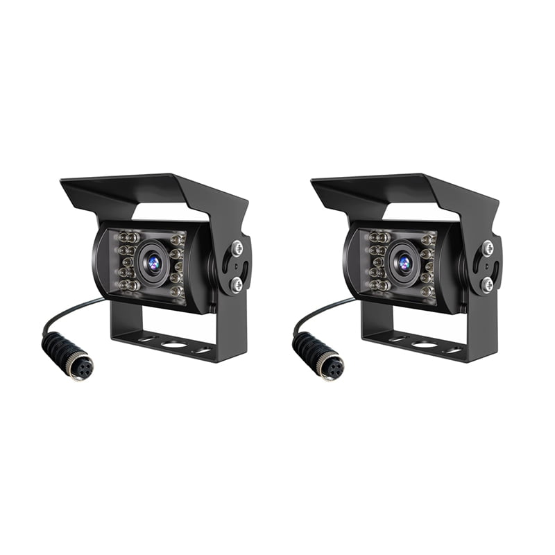 2X 1080P HD Backup Camera, IP69 Waterproof Wide View Angle Reversing ...