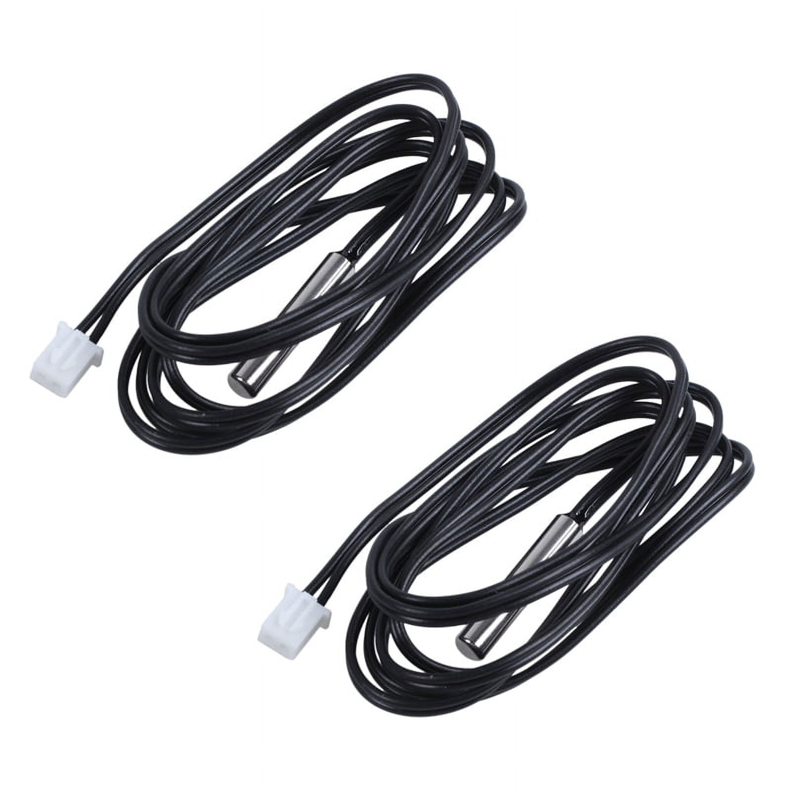 2X 10K Ohm Waterproof Digital Thermal Temperature Sensor Probe 1M,2 x ...