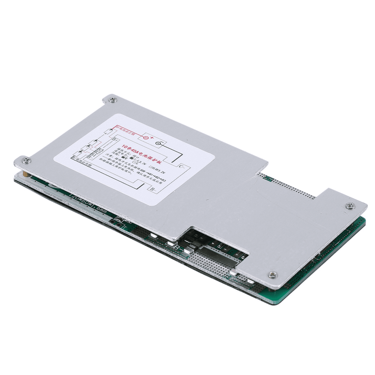 2X 10S 36V 45A Li-Ion Lipolymer Battery Protection Board PCB Board with ...