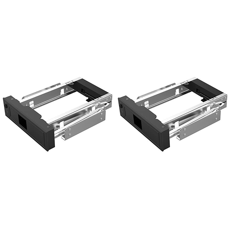 2X 1106SS 5.25 Trayless Hot Swap Mobile Rack CD-ROM 3.5 Inch Internal ...