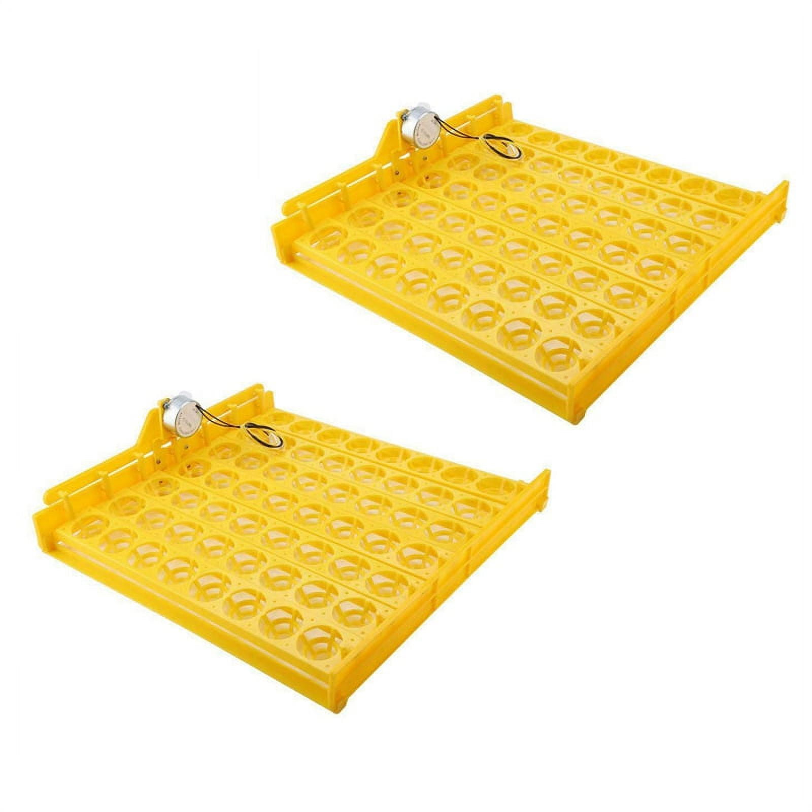 2X 110V Automatic Egg Turner 56 Eggs Incubators Tray Quail Chicken ...