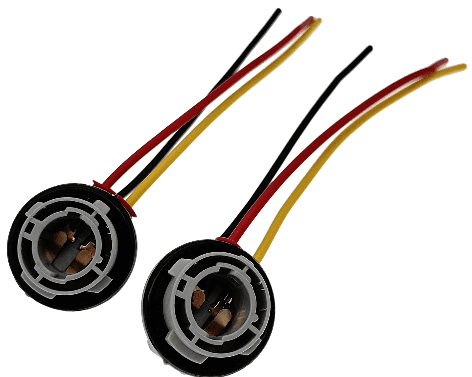 2X 1157 2057 2357 Socket Adapter Harness Wiring For Turn Signal Light ...