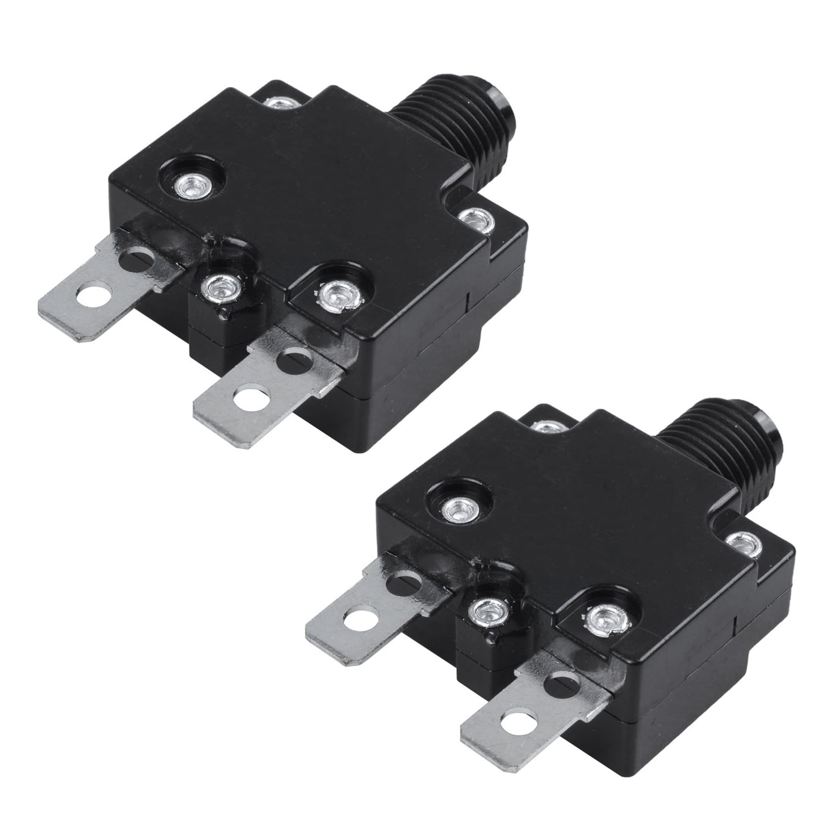 2X 125/250VAC 50/60Hz 10A 2 Pin Terminals ST-101E AC DC Toggle Switch ...