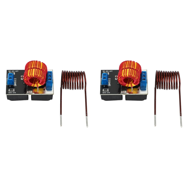 2X 12V 120W Mini ZVS Induction Heating Board Flyback Driver Broad Heater DIY Cooker+ Ignition ...