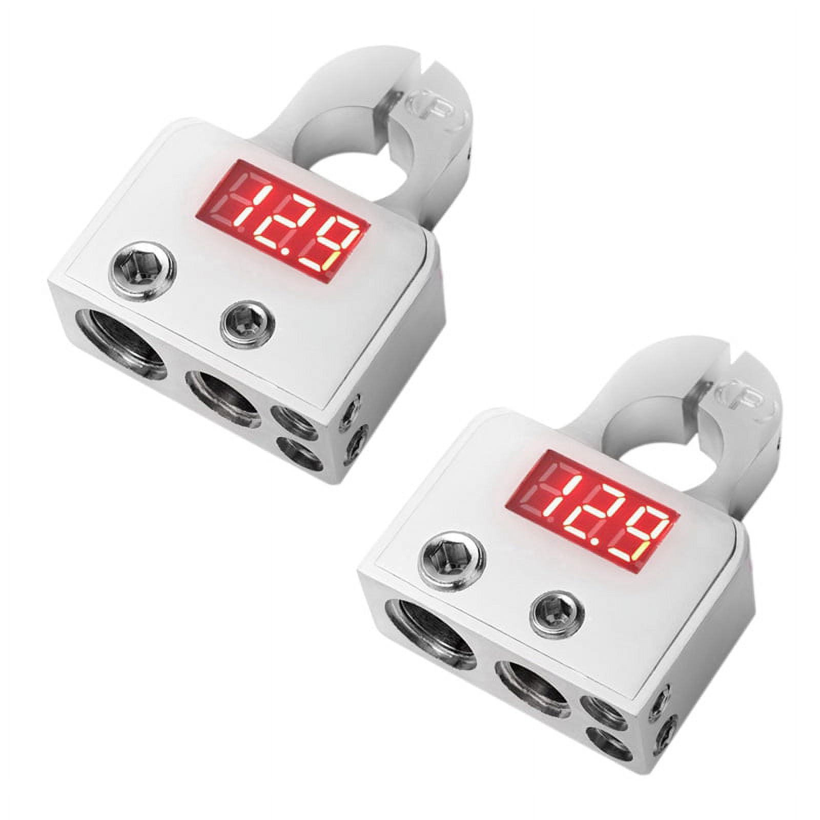 2X 12V-24V Car Battery Terminal Connectors Strong Versatility 0 4 8 ...