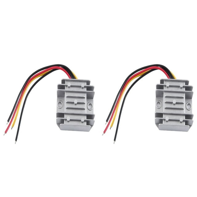 2X 12V-24V to 6V 10A 60W DC Converter Stabilizer Step-Down Transformer ...