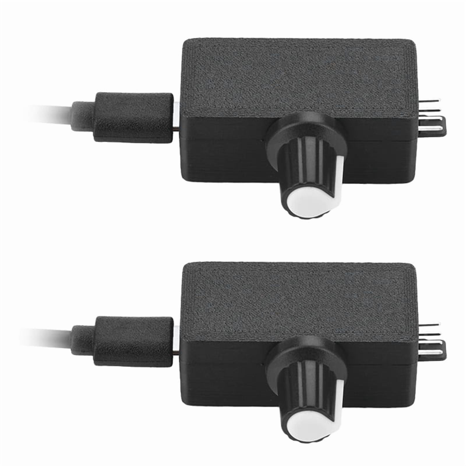 2X 12V 4-Pin Fan Speed Regulation DC Motor Speed Controller PWM Pulse ...