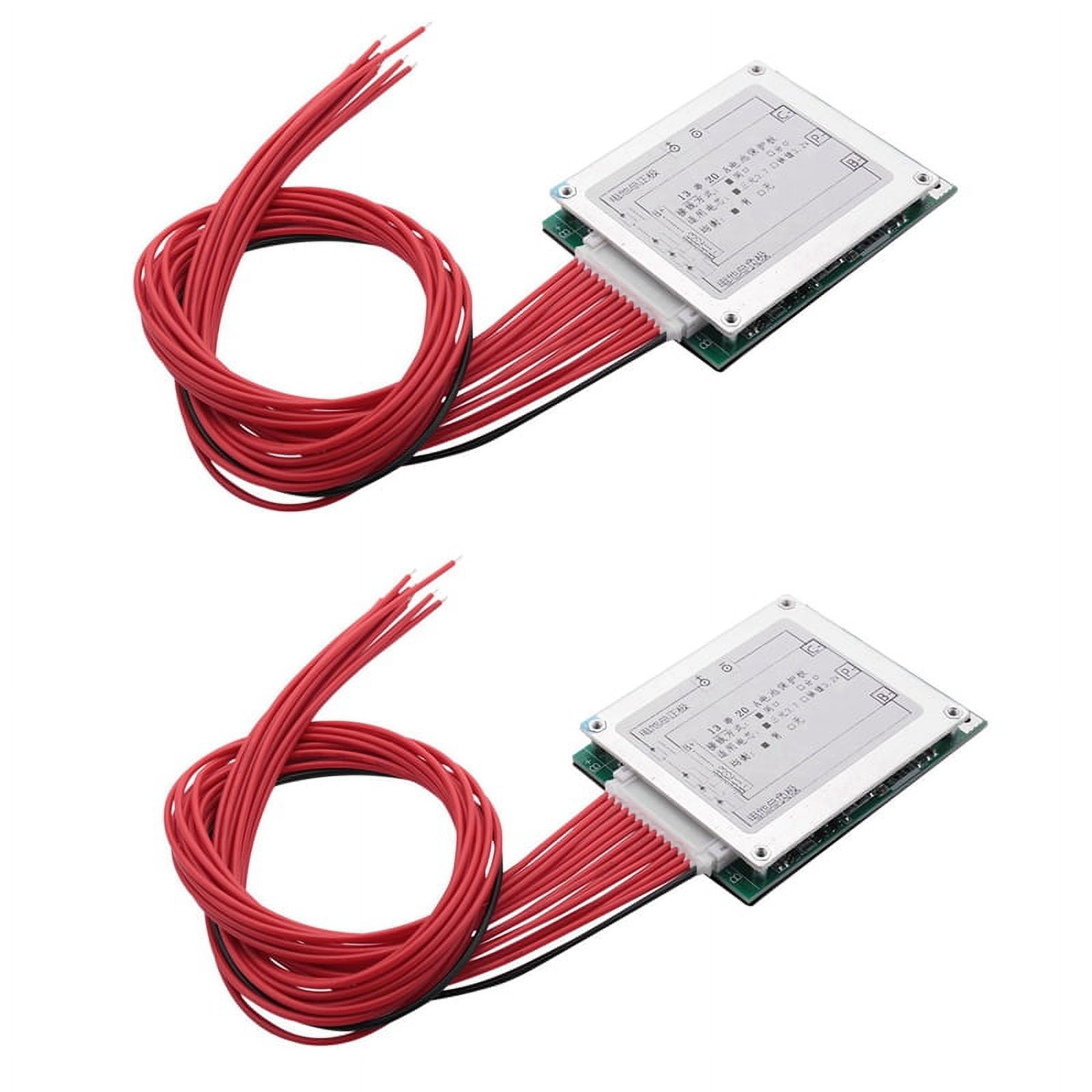 2X 13S 48V 20A Li- Lithium Cell Battery Protection Pcb Board Protection ...