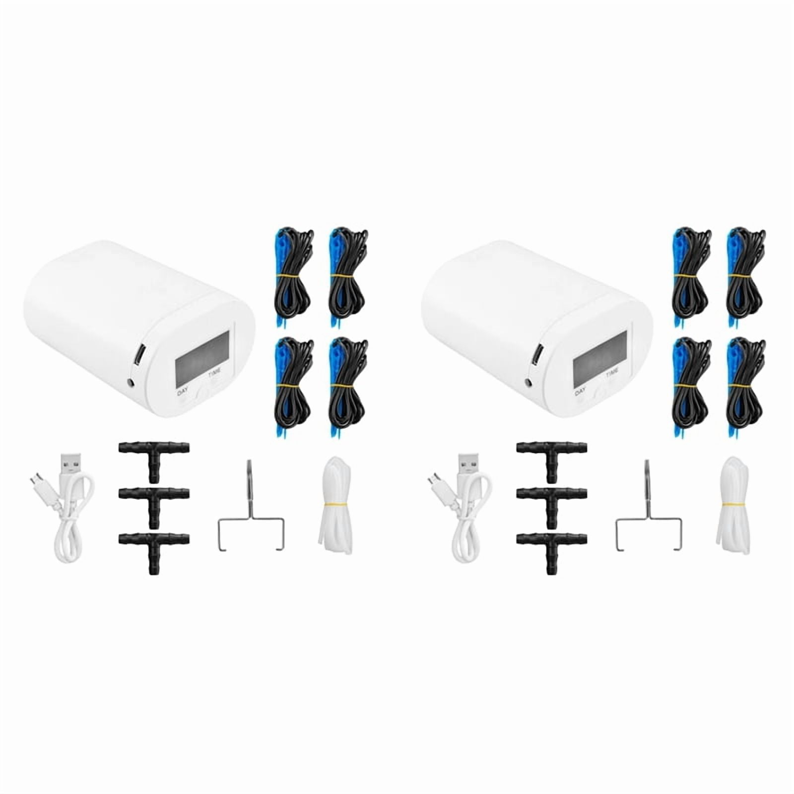 2X 16 Heads Automatic Plant Flower Watering Pump Accsesories Plants ...