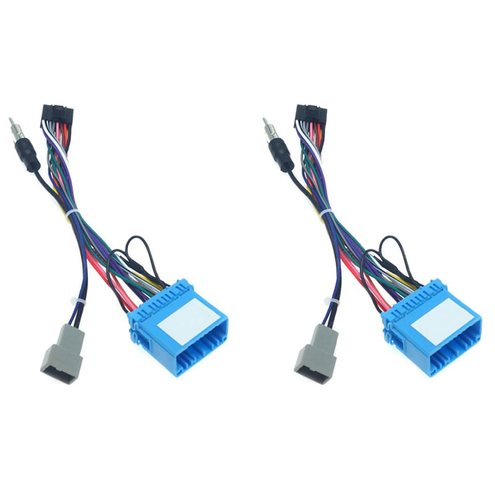 2X 16-Pin Car Android Stereo Wiring Harness Adapter for /// Stereo ...