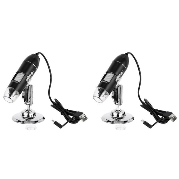 2X 1600X Digital Microscope Camera 3In1 USB Portable Elec for Soldering ...