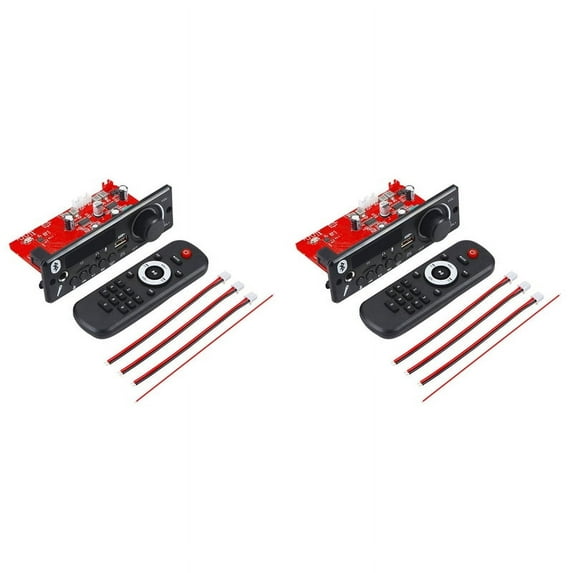 2X 160W Amplifier Bluetooth 5.0 DIY MP3 Decoder Board Audio Player 12V ...