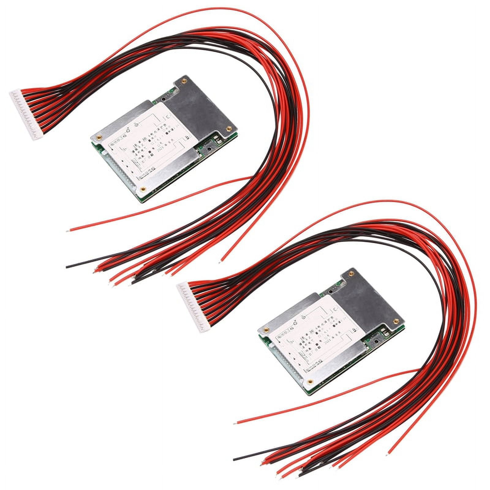 2X 16S 48V 30A LiFePo4 Battery Protection Board PCB with Balance for E ...