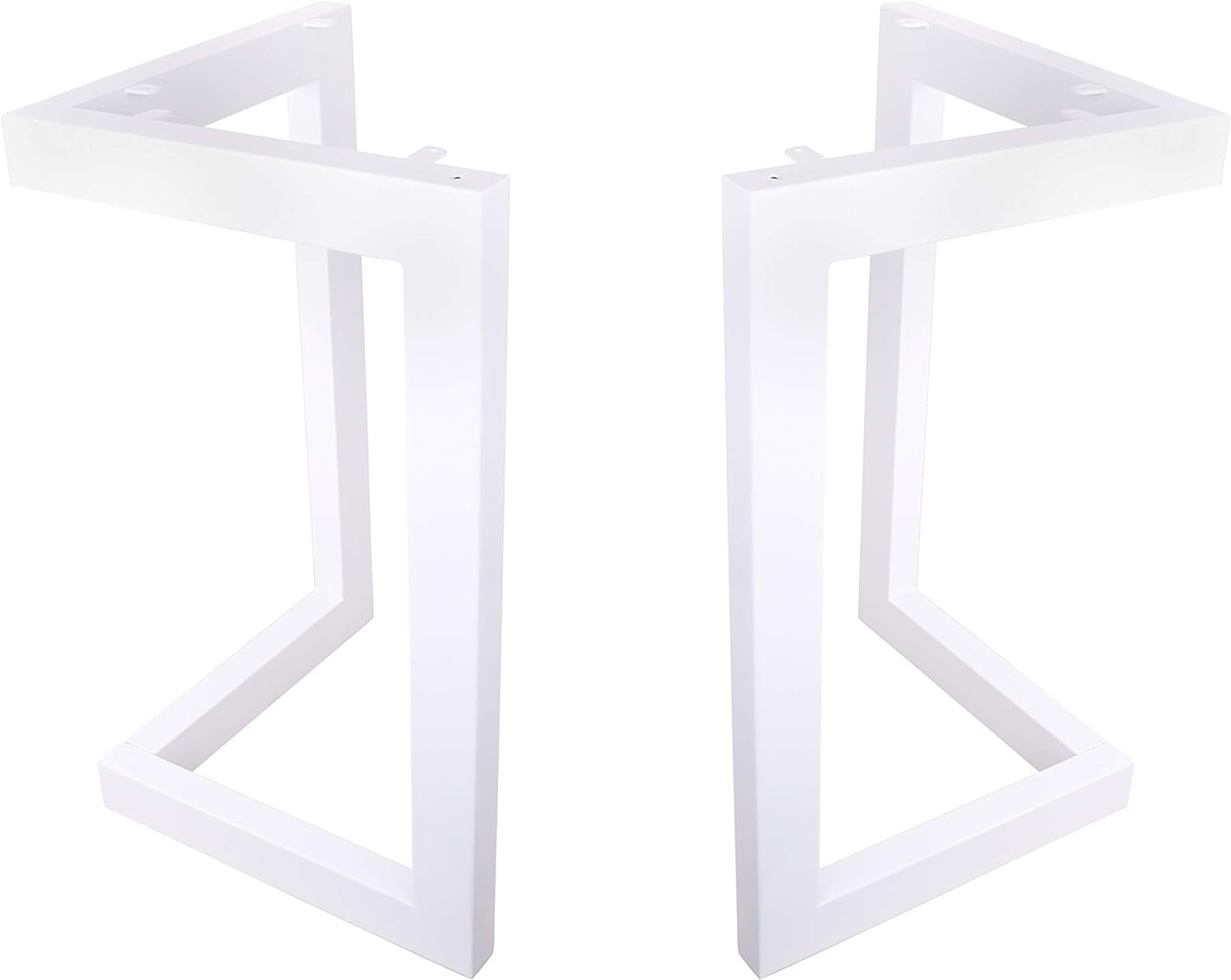 2X 18 Bench Legs,Dinning L-Shaped Steel Table Legs, Coffee Table Legs ...