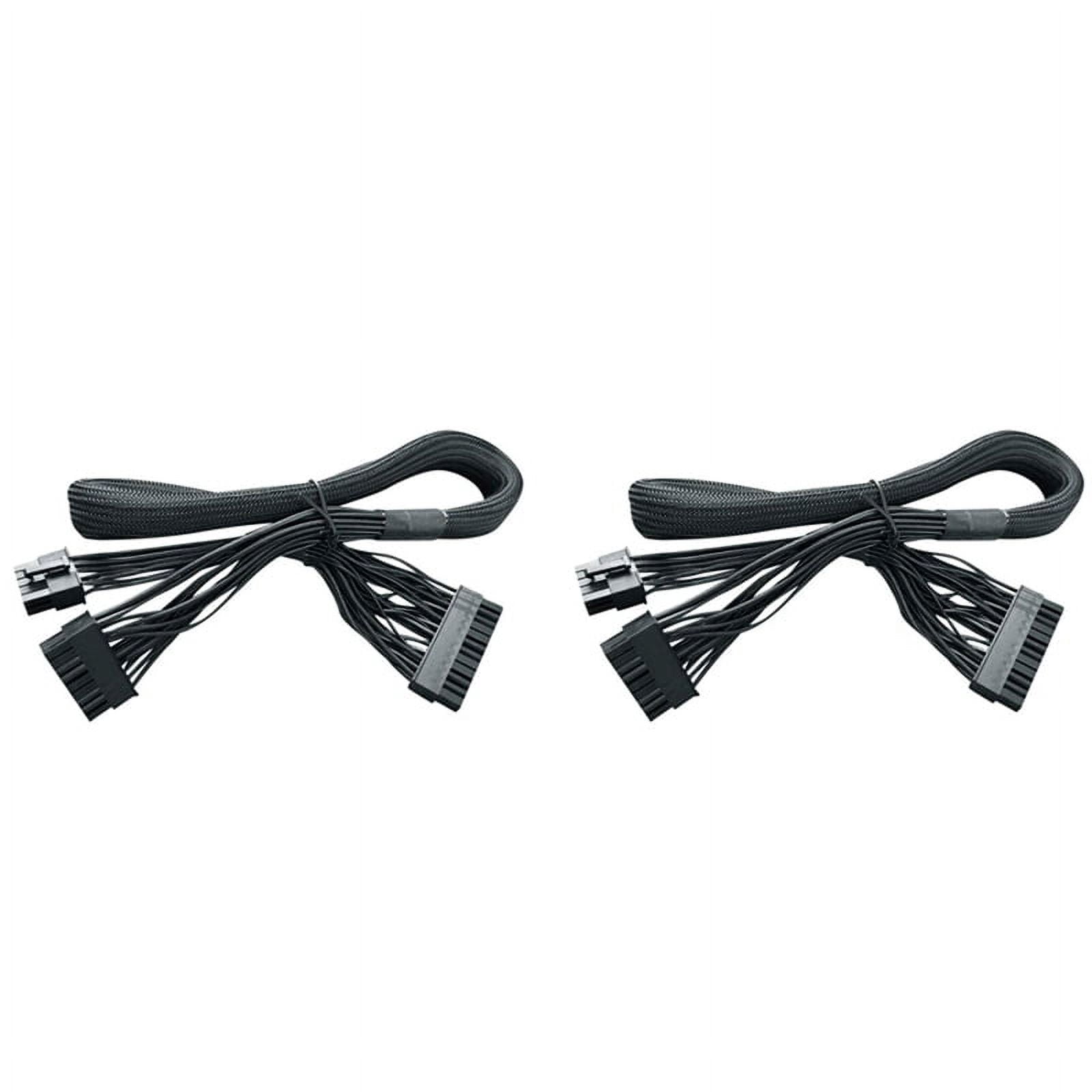 2X 18 P + 10 PIN to 24 PIN Mother Board Cable Replacement for Supernova ...