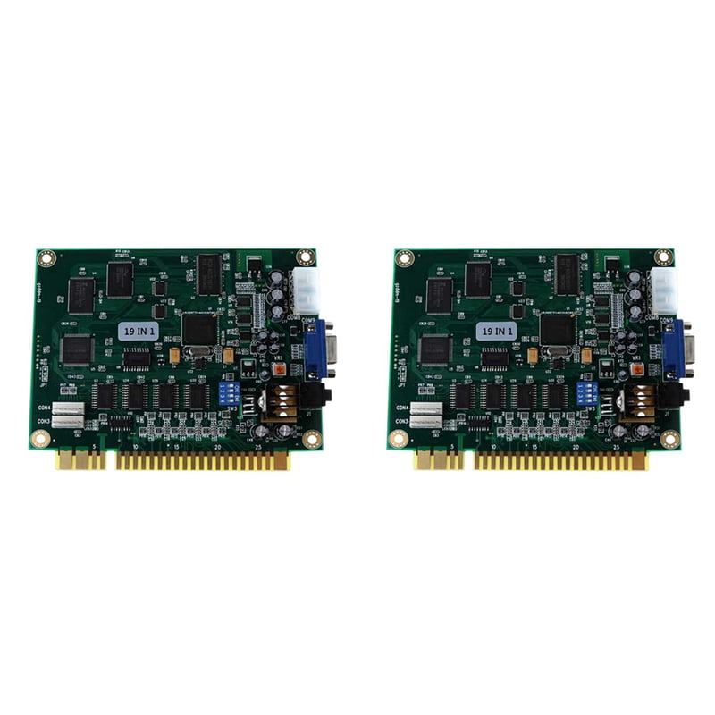 2X 19 in 1 Multicade PCB Arcade Classic Game Board VGA Output Arcade ...