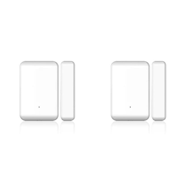 2X 2.4GHz Wireless TTLOCK Door Sensor Door Contact Detection Windows ...