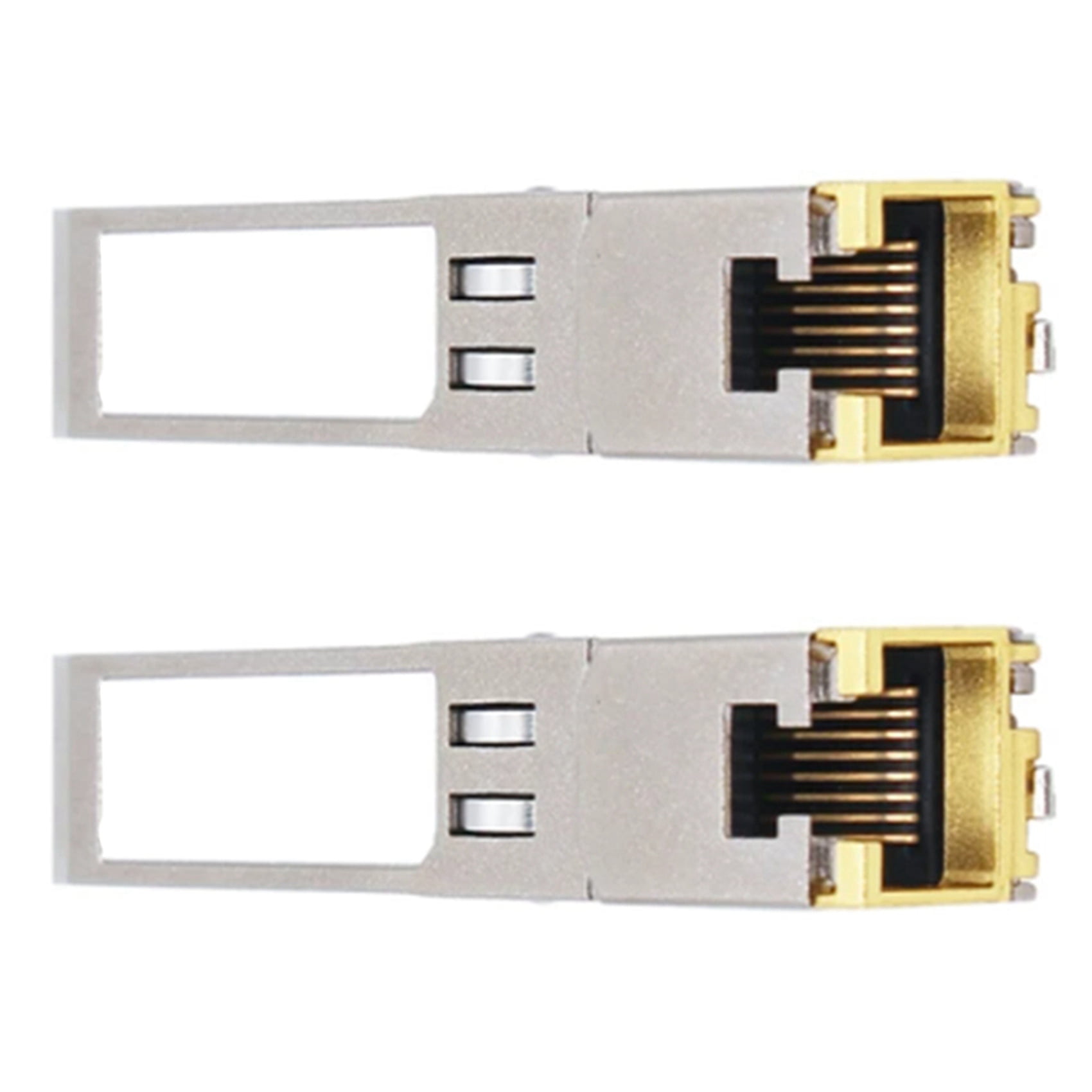 2X 2.5G SFP 2500M Optical Port Turn to RJ45 Ethernet Port Gigabit 1000M ...