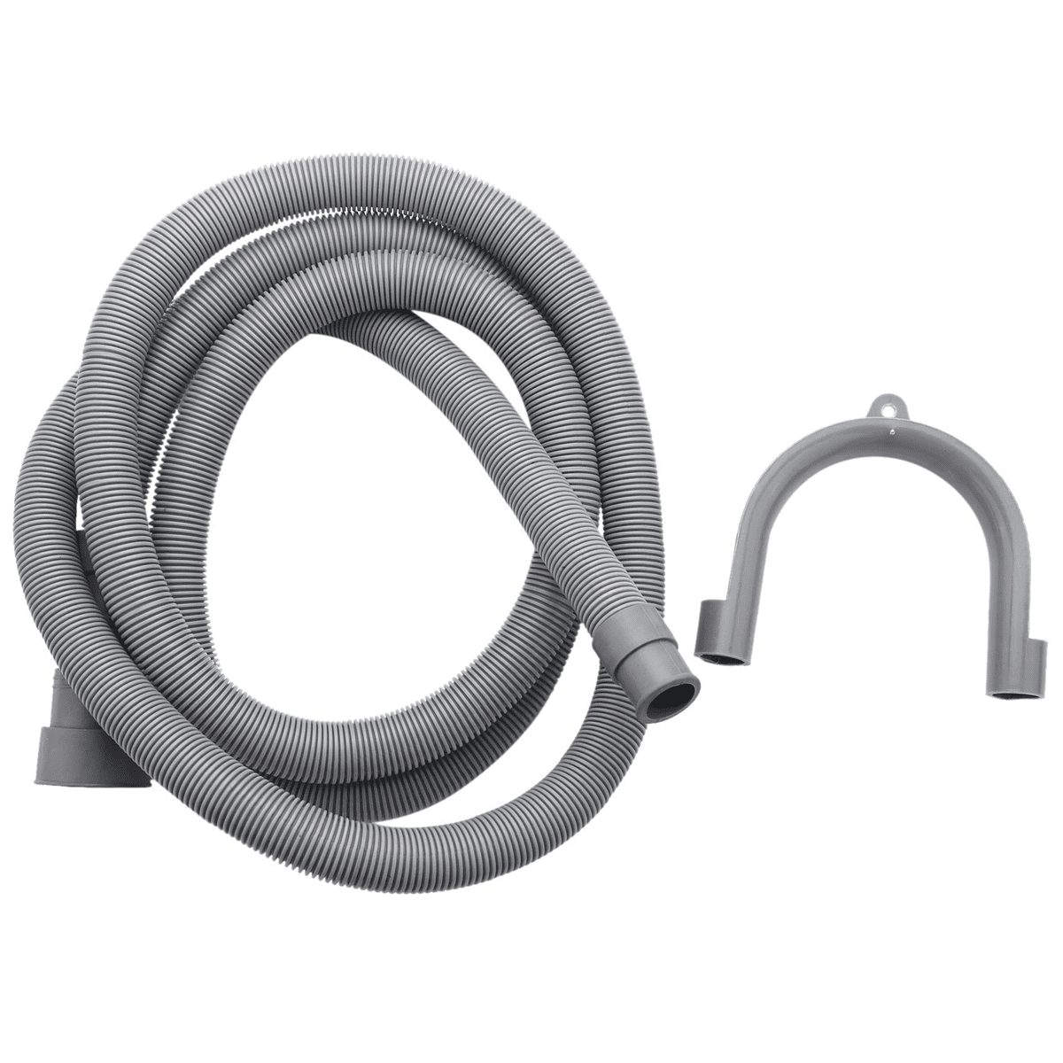 2X 2.5M Machine Dishwasher Drain Hose Extension Washing Pipe with ...