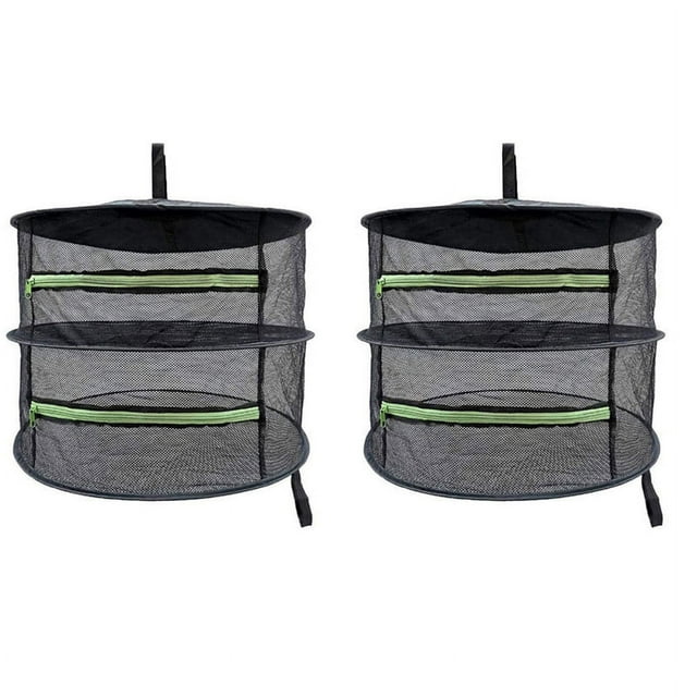 2X 2-Layers Herb Drying Rack,Food Dryer,Mesh Drying Rack,Mesh Net Dryer ...