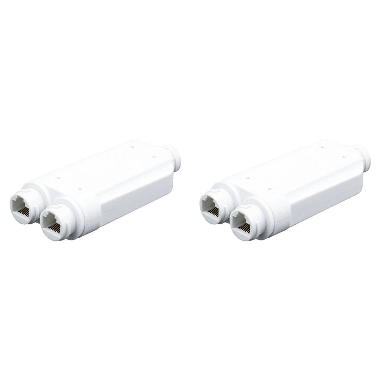 2X 2 Port POE Repeater IP66 10/100Mbps 1 to 2 PoE Extender with IEEE802 ...