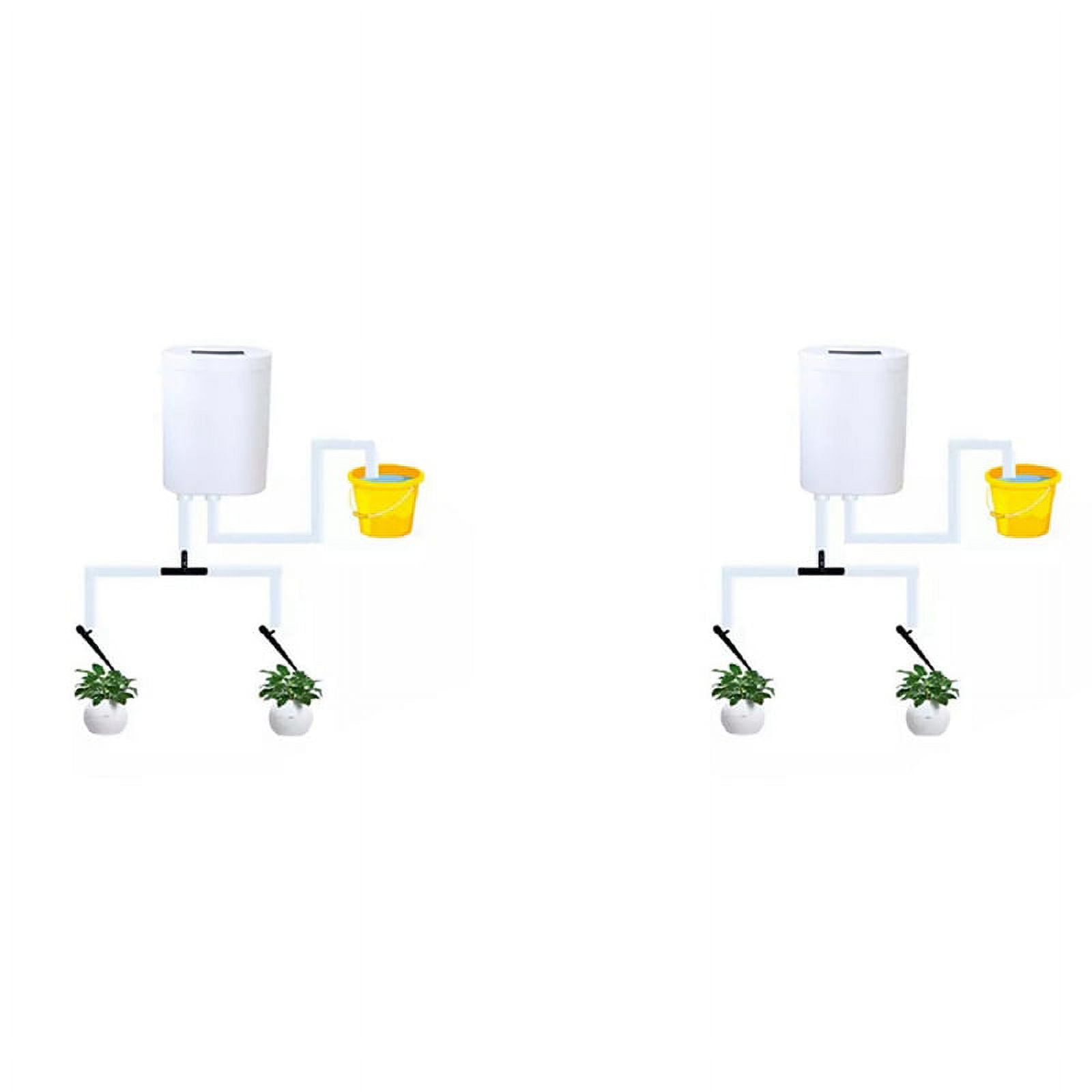 2X 2 Pump System Outdoor Automatic Watering Pump Controller Flowers ...