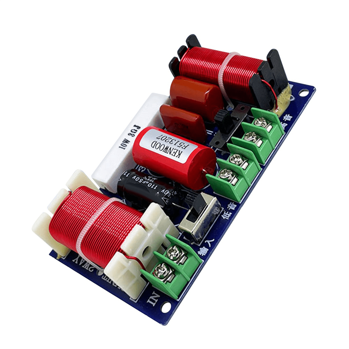 2X 2 Way Audio Crossover Divider 250W 2500Hz-3000Hz Frequency DIY ...