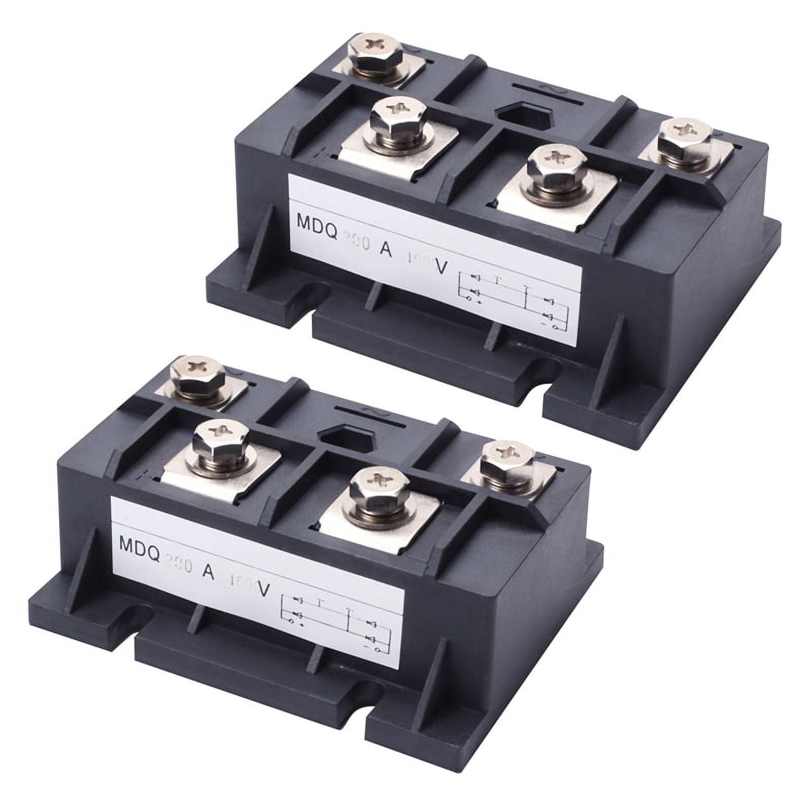 2X 200A 1600V Diode Module Single Phase Bridge Rectifier MDQ-200A ...