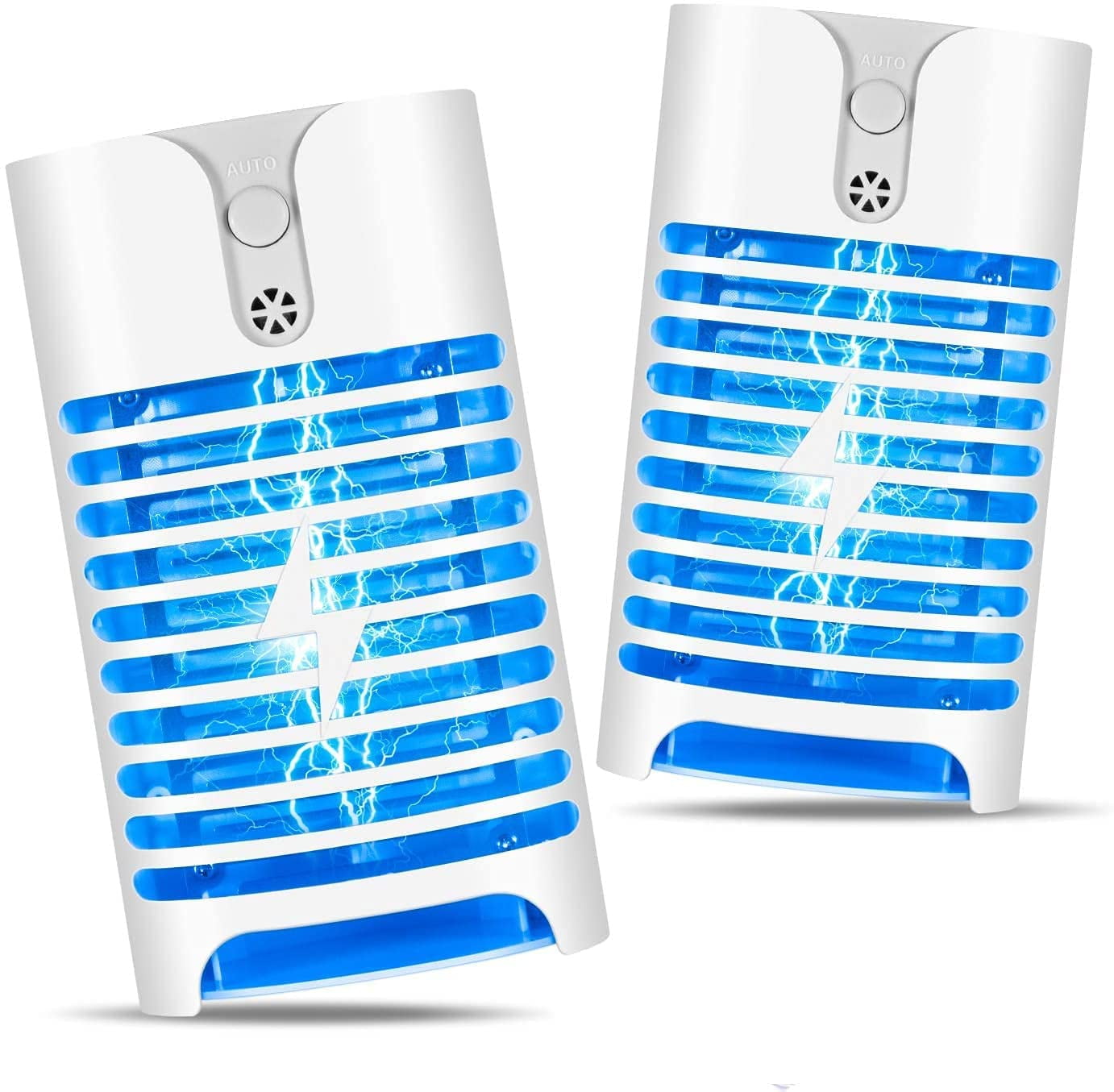 LIGHTSMAX Bug Zapper, Powerful Mosquito & Gnat Catcher, Indoor UV ...