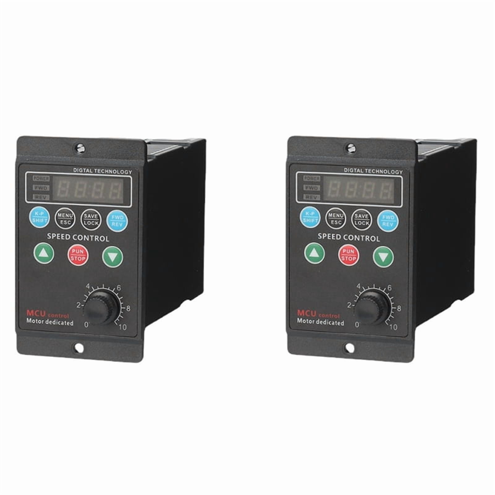 2X 220V Single-Phase Input Three-Phase Output Motor Driver Frequency Converter with Four-Digit ...