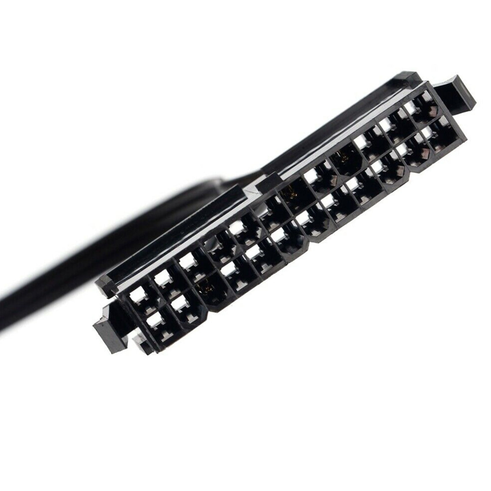 2X 24-Pin Female ATX PSU PC Power Supply Tester Start Up Jumper Cable ...