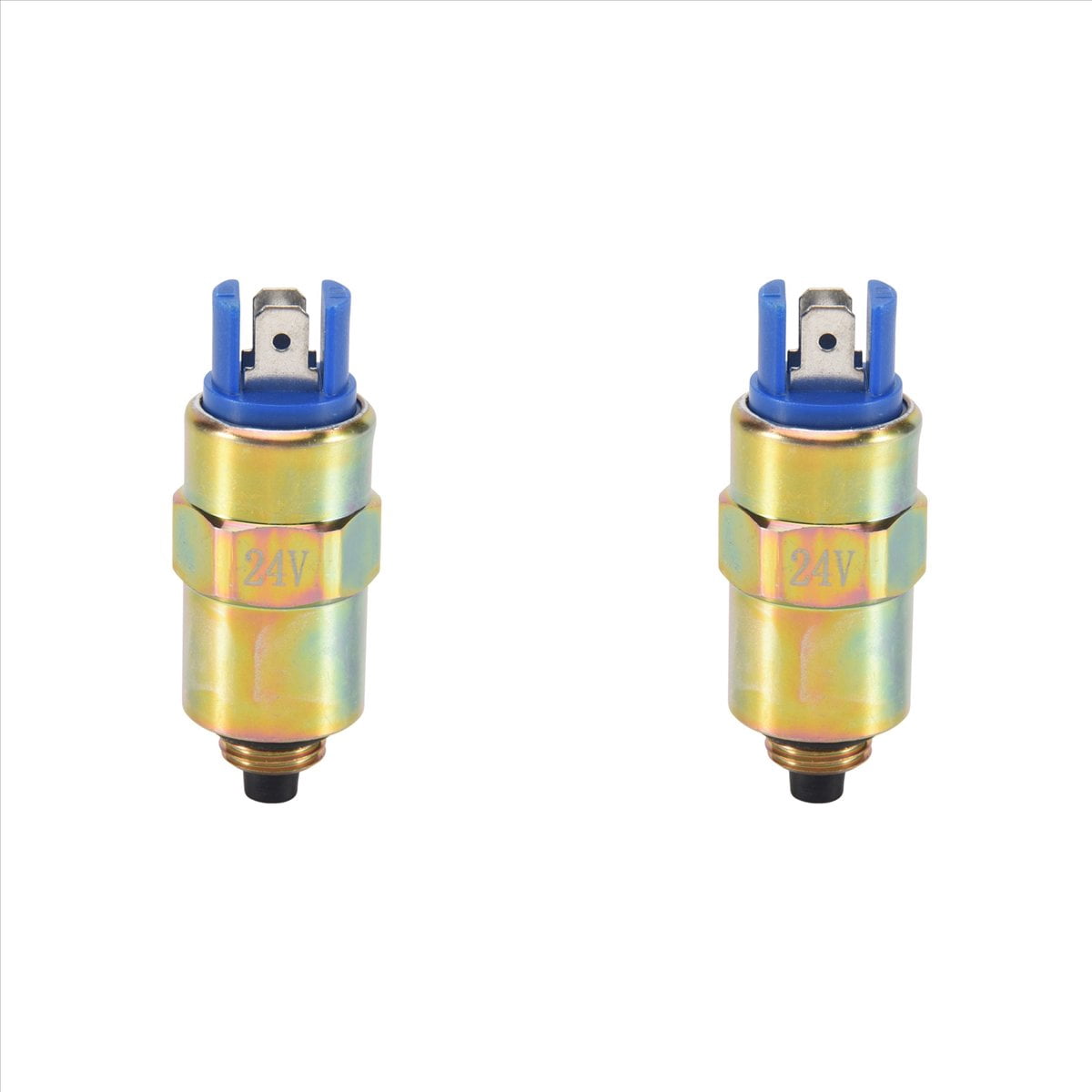 2X 24V Fuel Pump Solenoid Fuel Cut-Off Stop Solenoid for / Engine 7185 ...