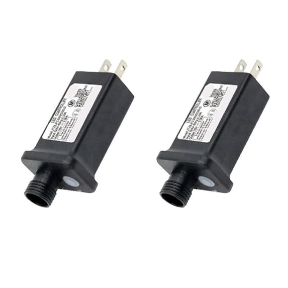 2X 24V Transformer Plug Power Supply Suitable for Christmas Halloween ...